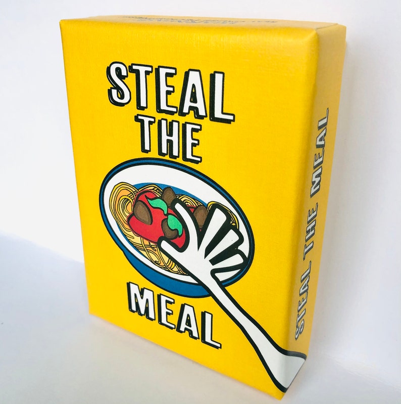 Steal the Meal: the Card Game - Etsy UK