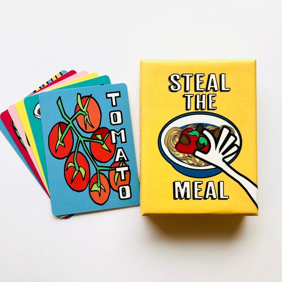 Steal the Meal: the Card Game | Etsy UK