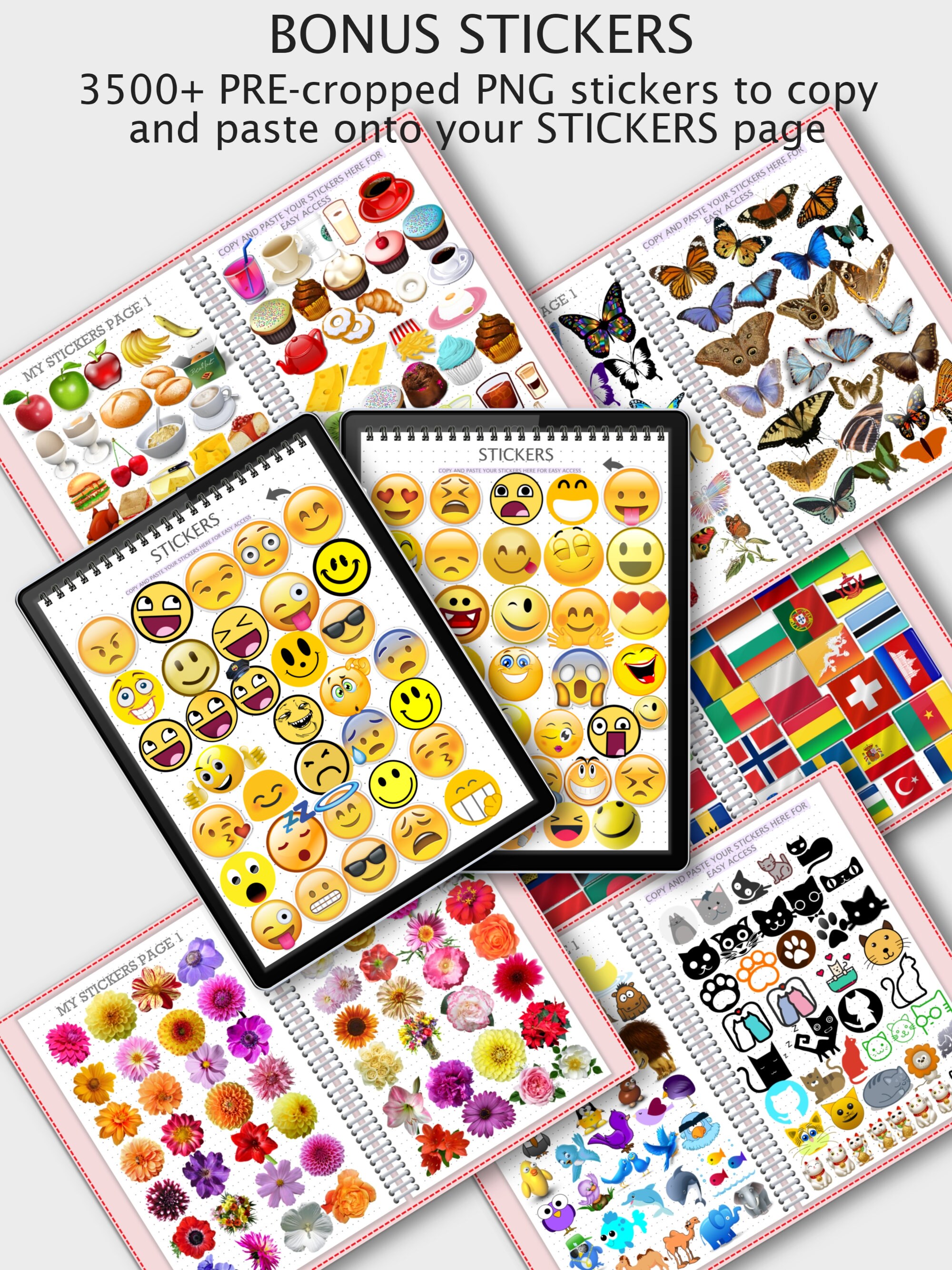 Digital Note Pad Template for Goodnotes Notebook, Notepad Digital Paper ...