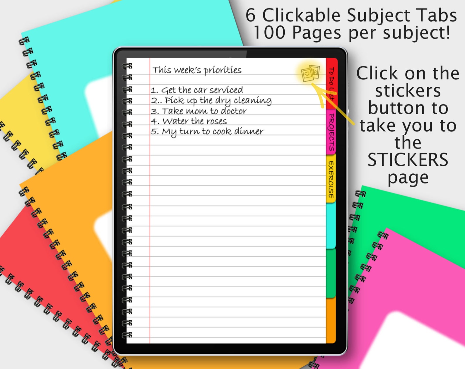 Goodnotes Book Journal Template Free