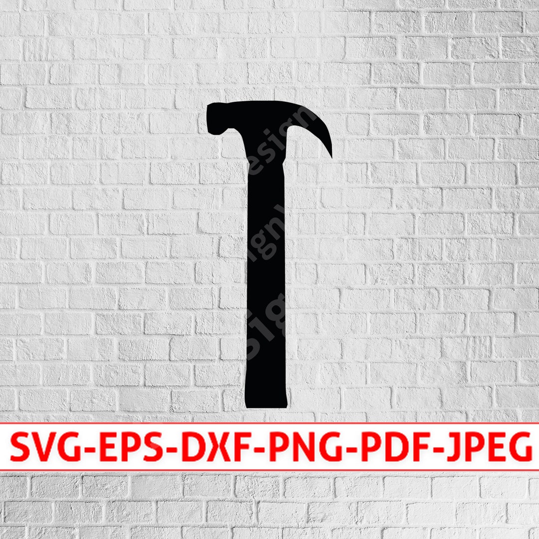 Hammer SVG, Hammer PNG, Hammer DXF, Hammer Clipart, Hammer Silhouette ...