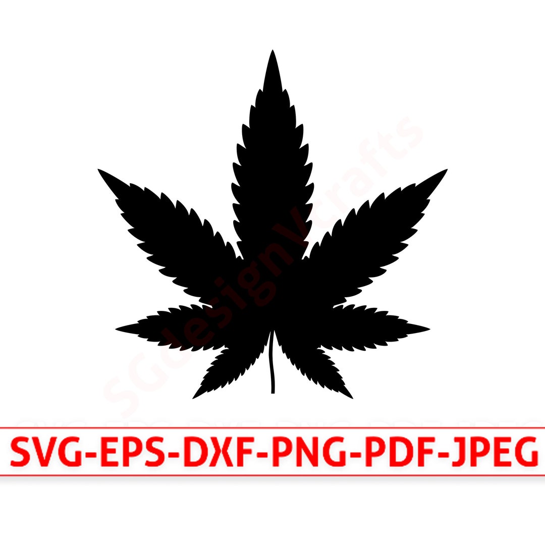 Marijuana Leaf SVG Marijuana SVG Pot Leaf SVG Weed - Etsy