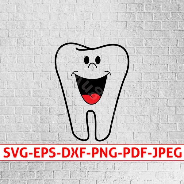 Smiling Tooth - Etsy