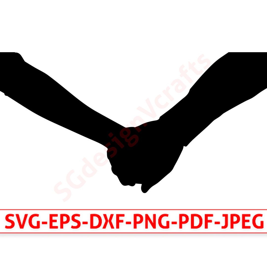 Holding Hands SVG Hands SVG Couple Hands SVG Valentine Day - Etsy Ireland