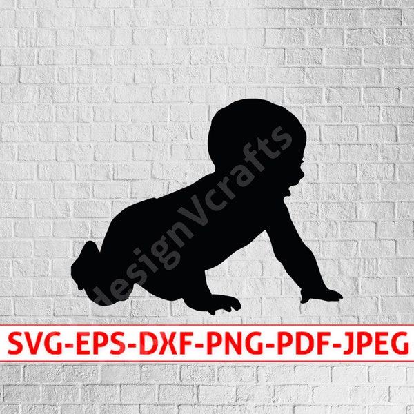 Crying Baby Svg - Etsy