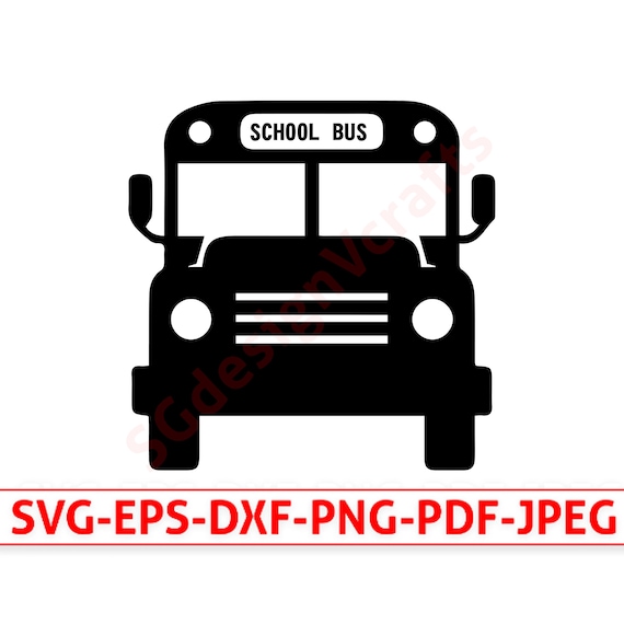 School Bus SVG Front Bus SVG School Bus Driver Svg for - Etsy New Zealand