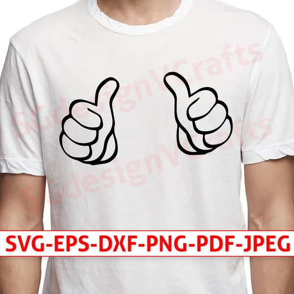 This Guy Thumbs Svg - Etsy