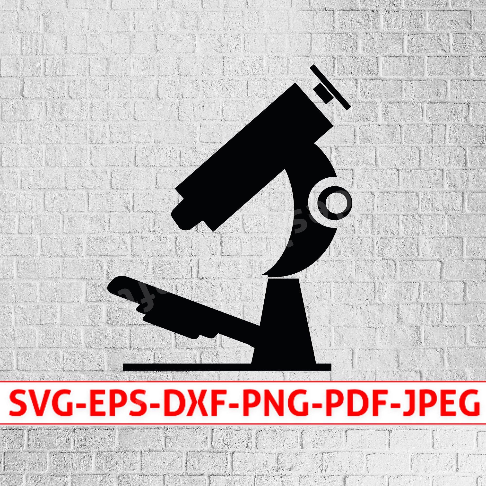 Microscope SVG Microscope PNG Microscope DXF Science Svg - Etsy Canada