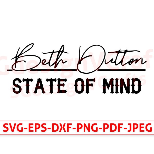 Beth Dutton Svg - Etsy