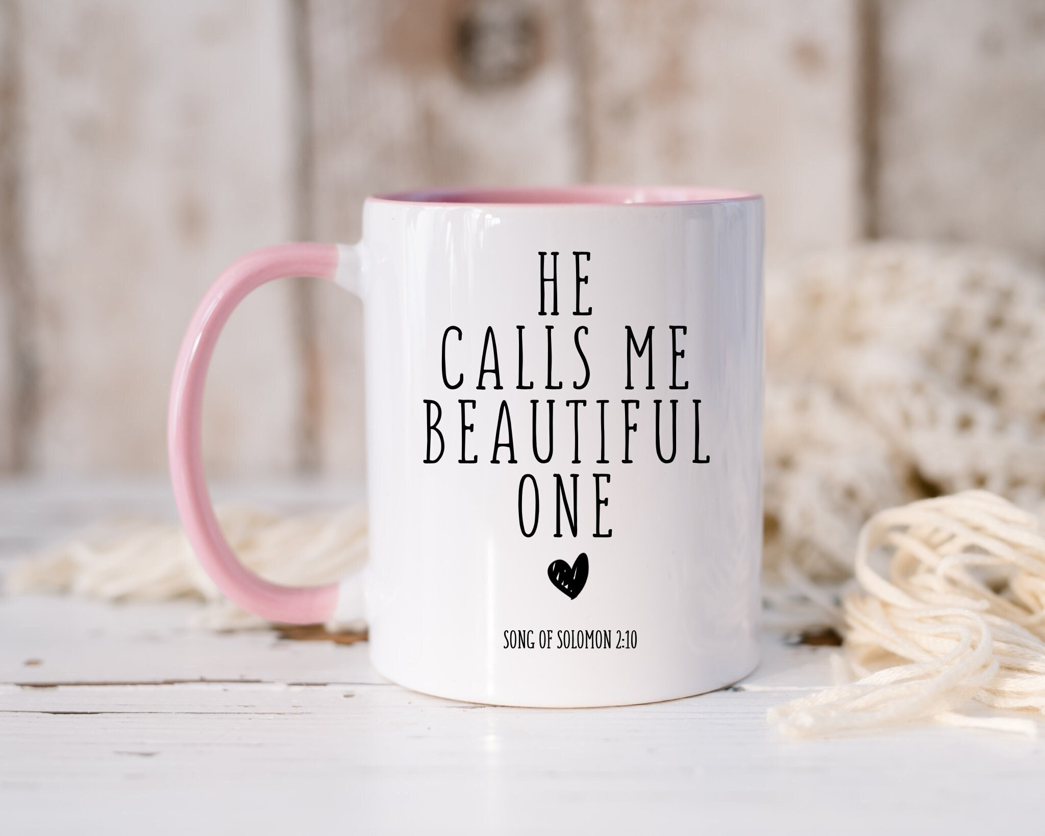 Bible Verse Coffee Mug Song of Solomon Mug Bible Verse Gift - Etsy