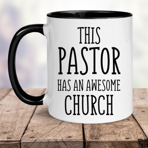 This Pastor Has an Awesome Church,funny Gift for Pastor,gift From ...