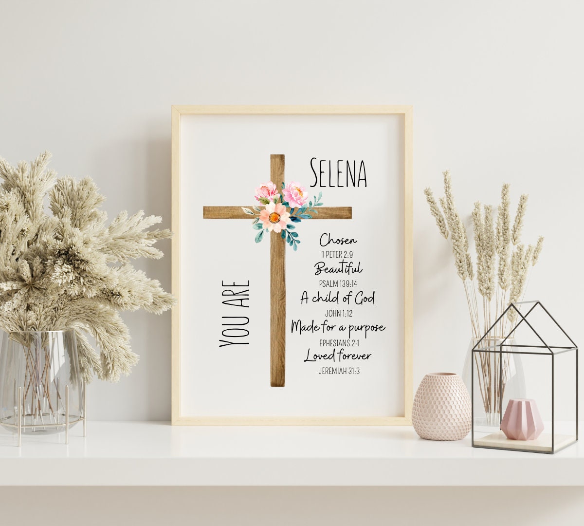 Personalized Christian Gifts for Women,custom Wall Art,teens Christian ...