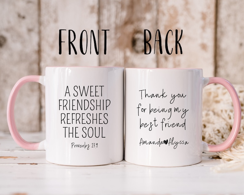 Versículo bíblico personalizado Proverbios 27 9 Regalo - Etsy España