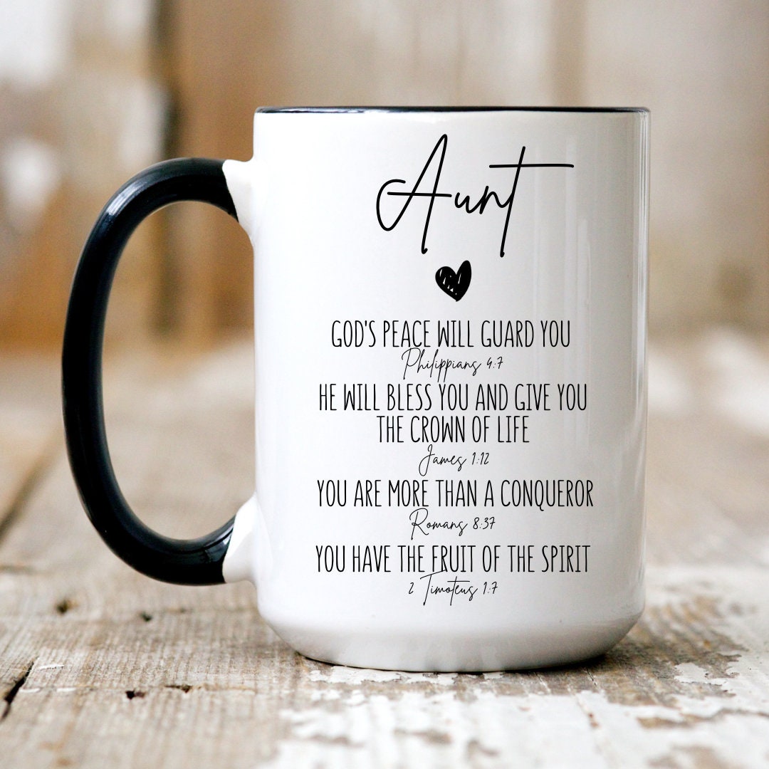 Personalized Christian Gift for Aunt,bible Verse Gifts for Aunt ...
