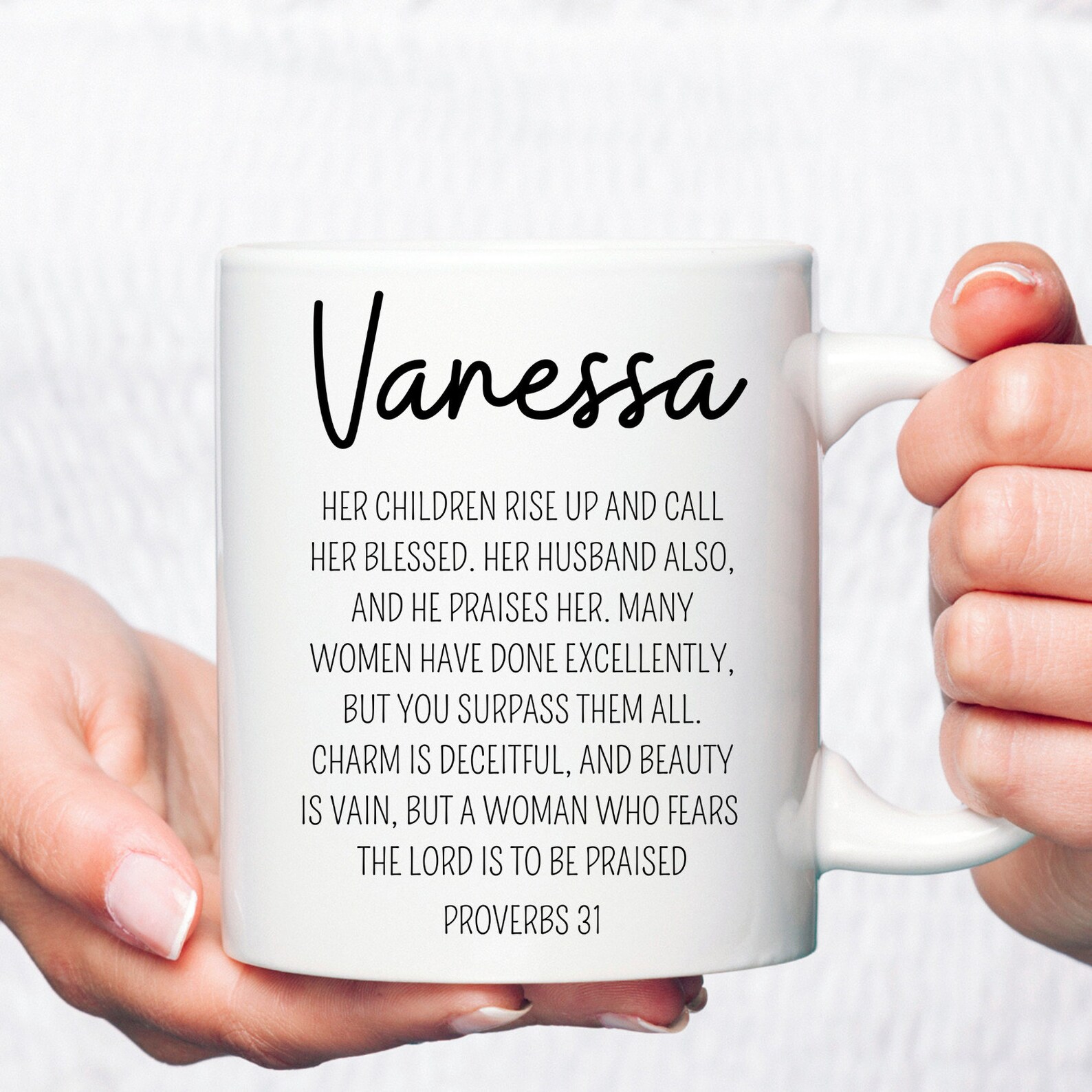 Personalized Proverbs 31 Mom Mug,call Her Blessed Svg,proverbs 31 Wife ...