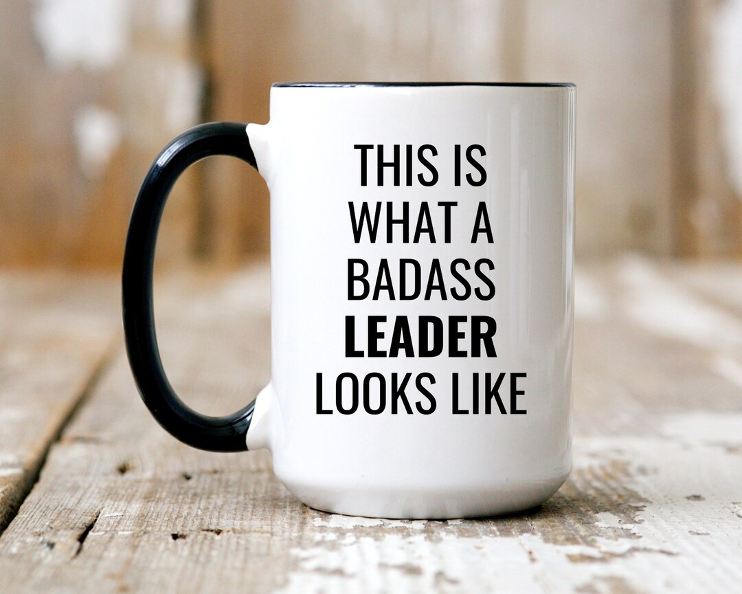 Badass Leader Coffee Mug,funny Leader Gift,christian Leader Mug,church ...