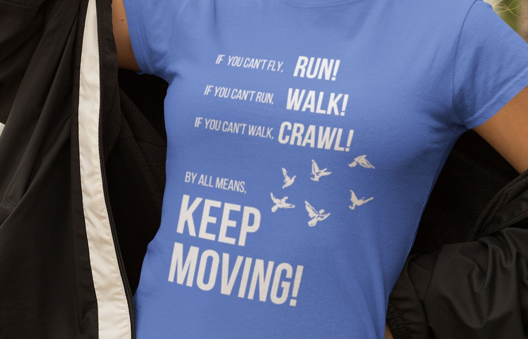 Keep Moving, T-SHIRT VECTOR, Gym Shirt Design, T-shirt Design, Download ...