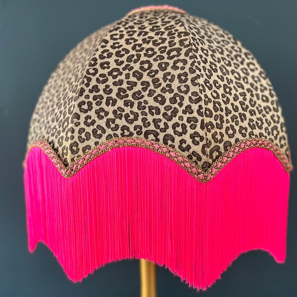 Fringed Lampshade - Etsy