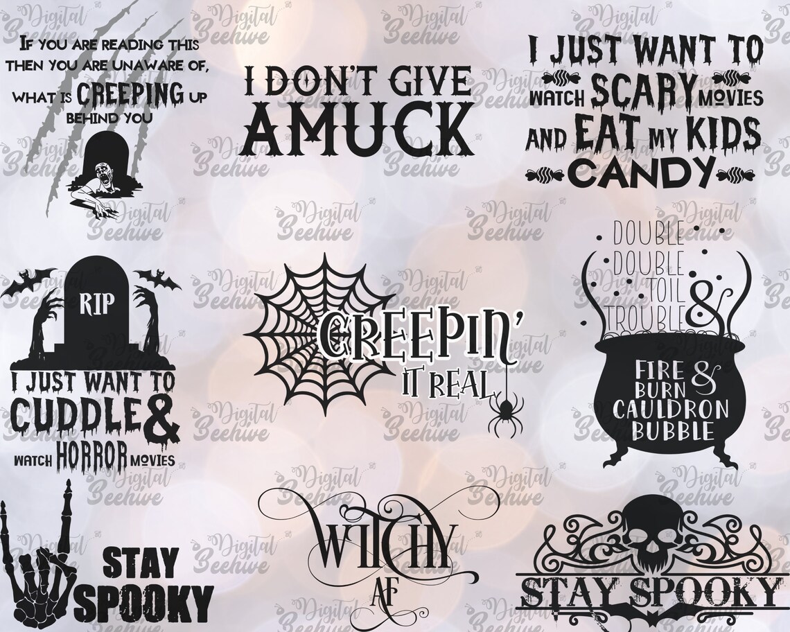 Halloween SVG Hocus Pocus Svg Halloween Quotes Svg - Etsy