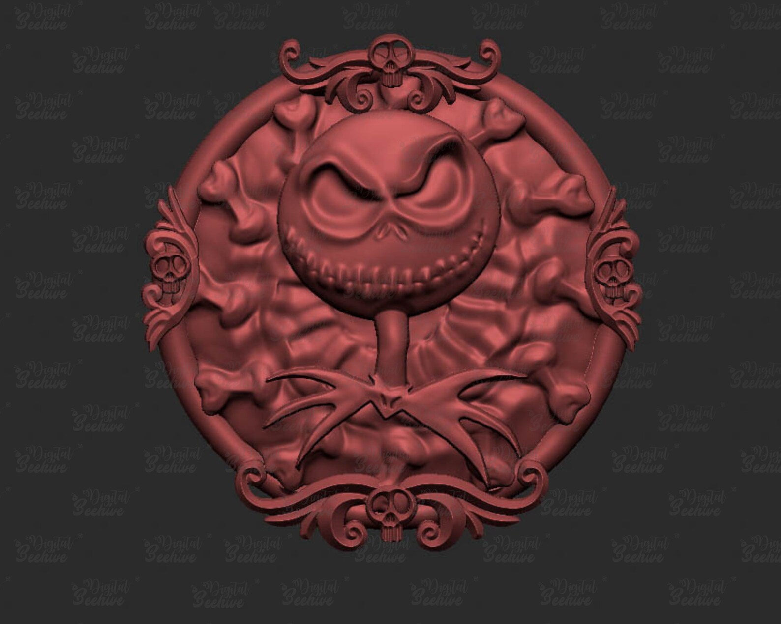Jack Skellington STL Nightmare Before Christmas STL - Etsy