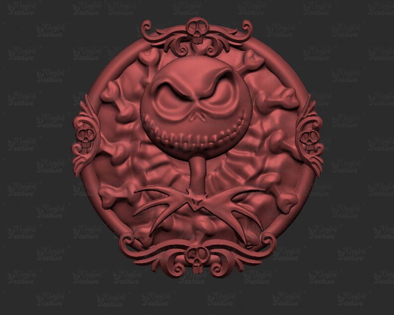 Jack Skellington STL Nightmare Before Christmas STL - Etsy India