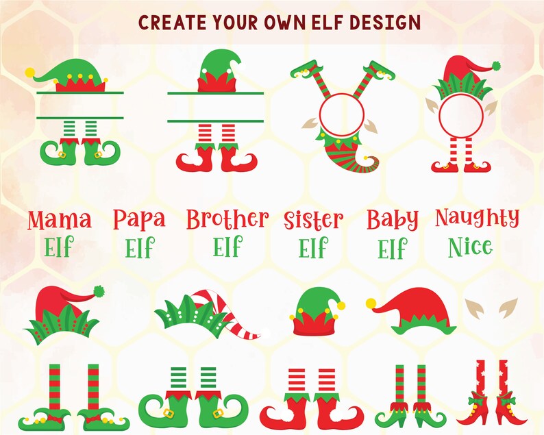 Jolliest Bunch of Elves Svg Elf Svg Elf Png Elf Squad Svg - Etsy