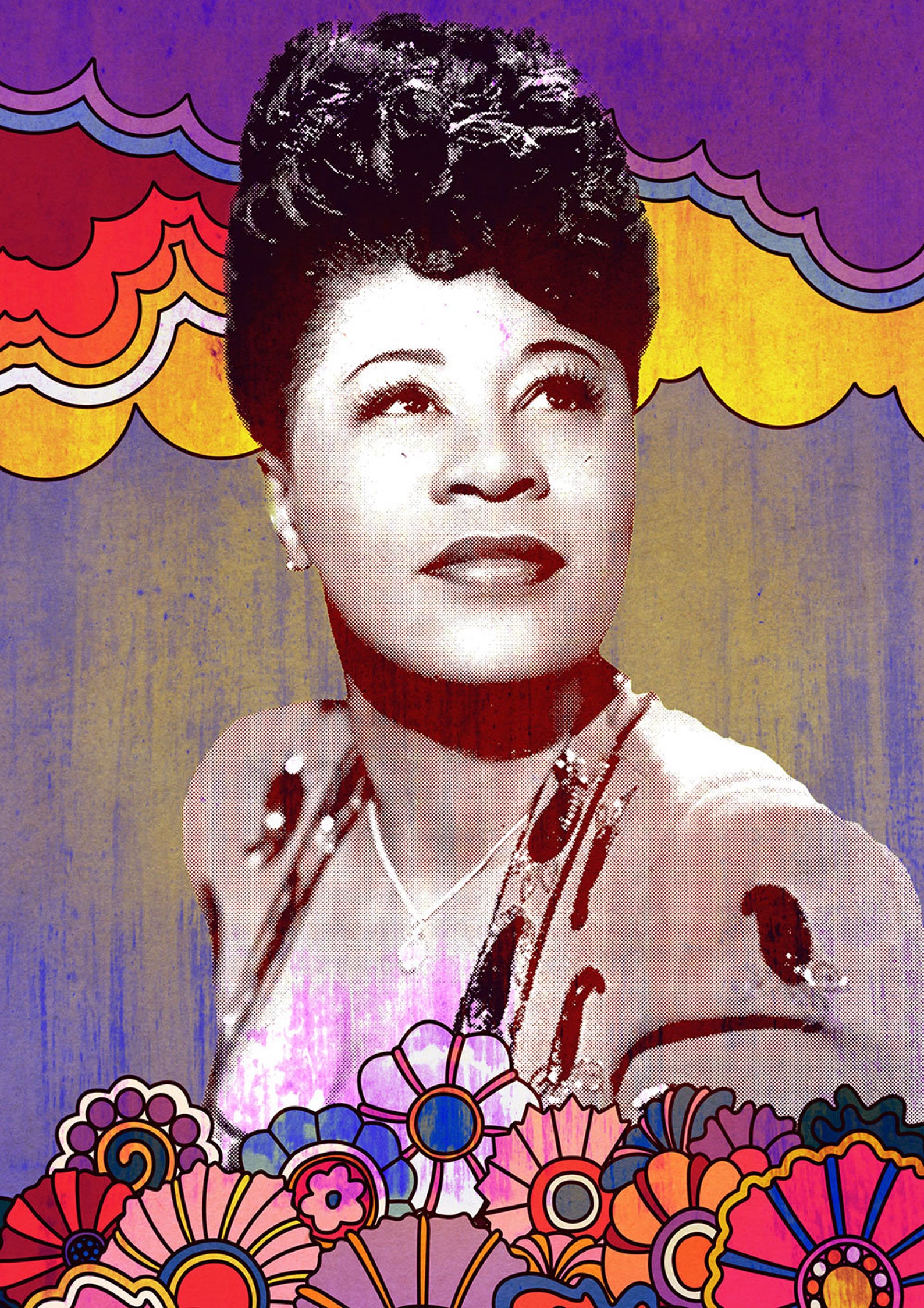 Ella Jane Fitzgerald Black History Graphic Print - Etsy