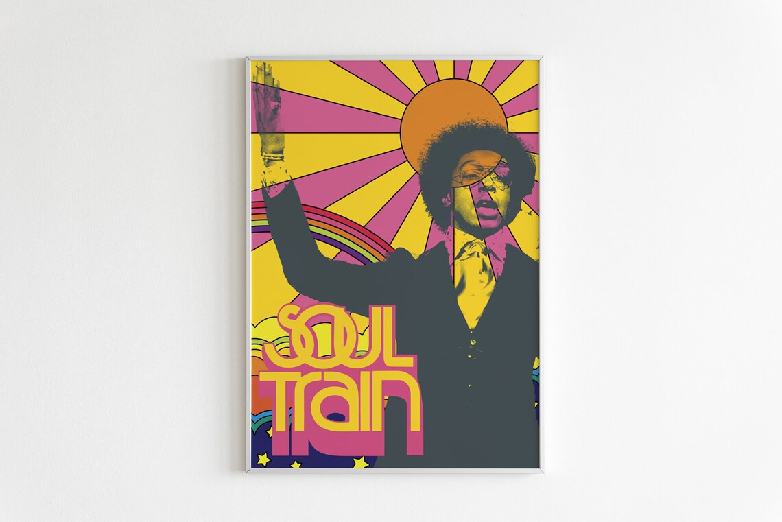 Soul Train Don Cornelius Inspired, Music Graphic Poster Print. - Etsy.de