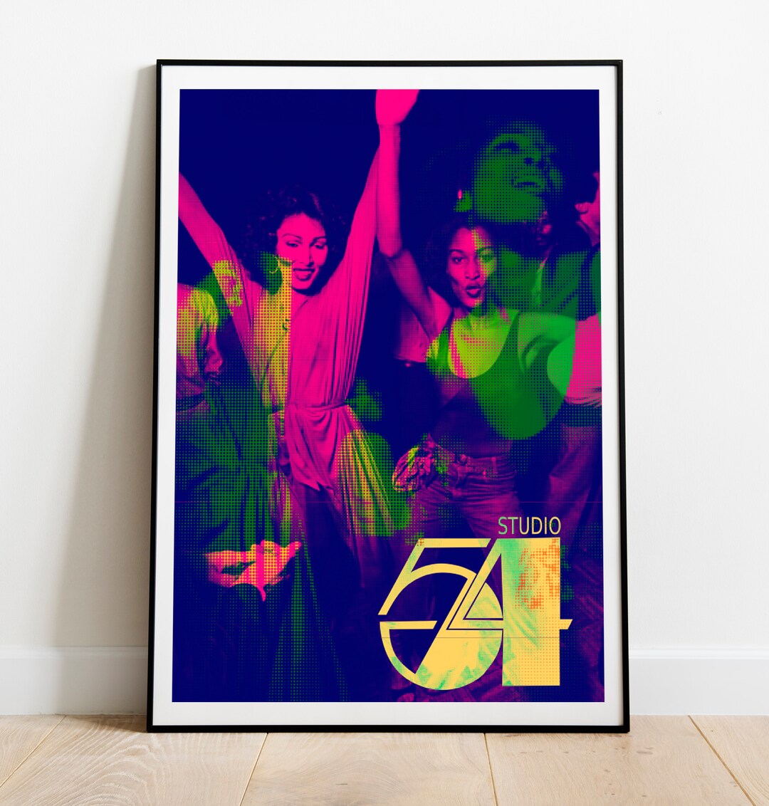 Studio 54 Inspired, Music Graphic Poster Print. - Etsy