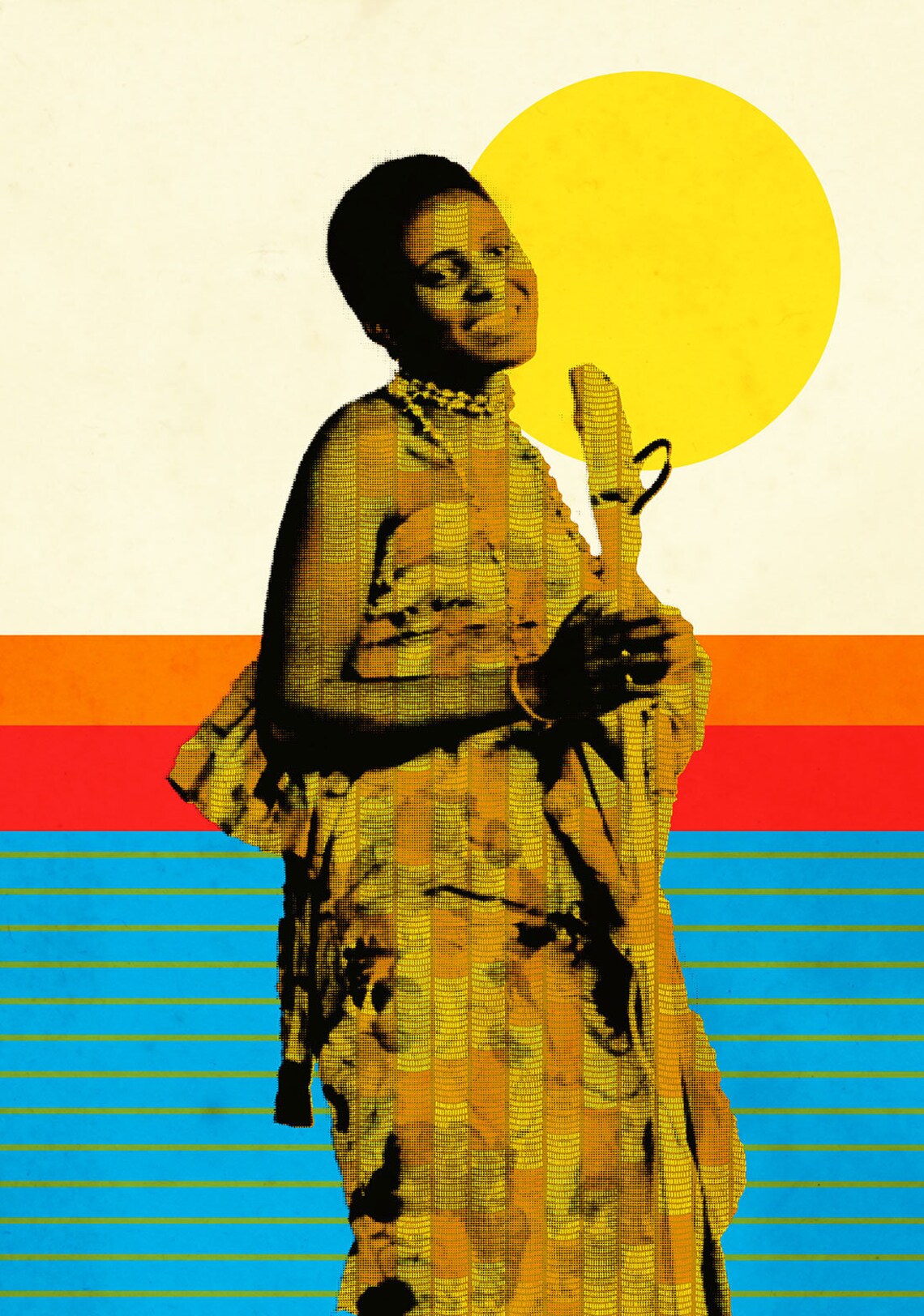 Miriam Makeba Jazz Graphic Print - Etsy.de