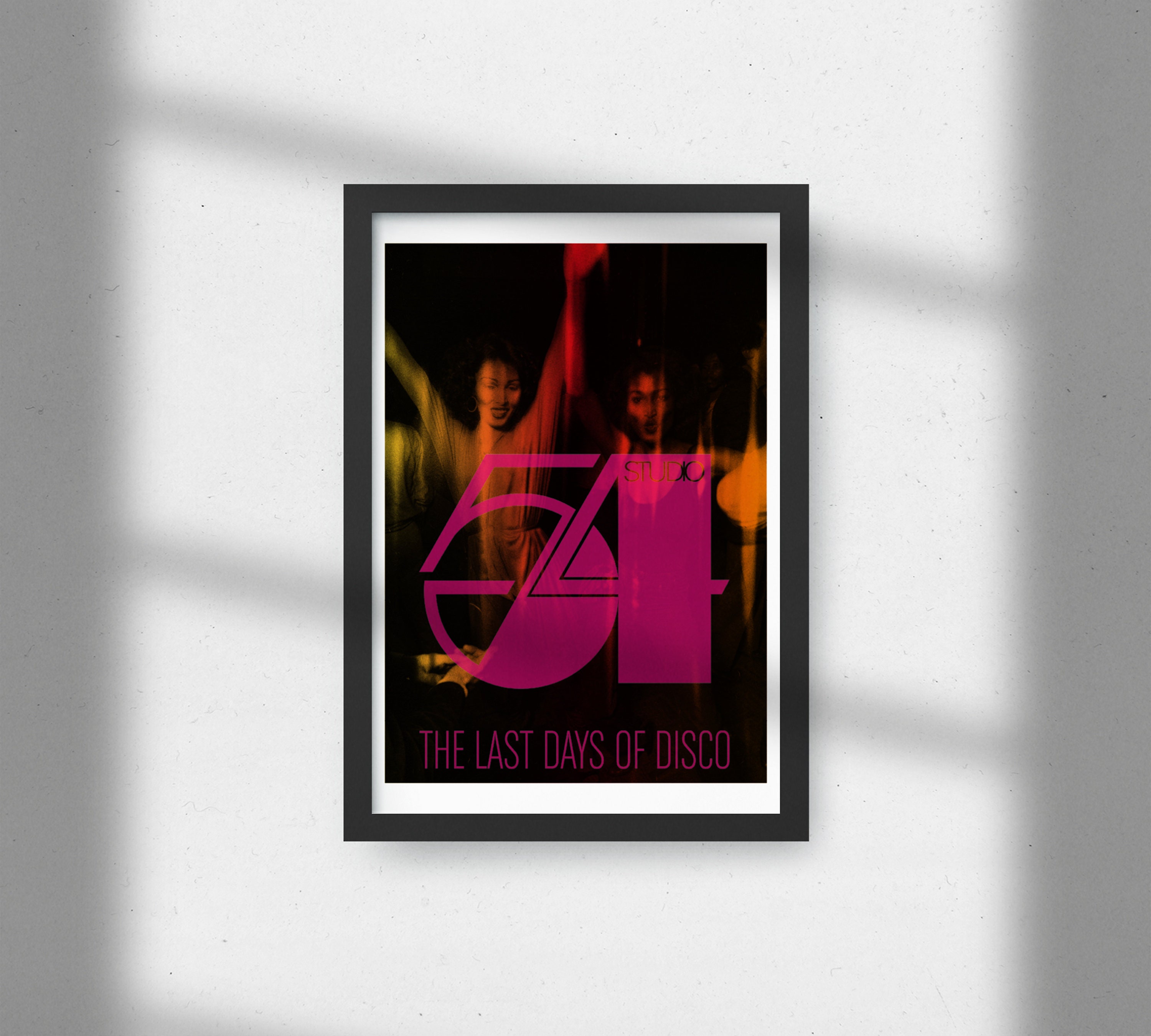 Studio 54 Inspired, Music Graphic Poster Print. - Etsy