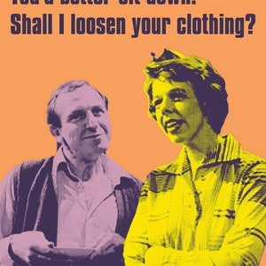 Rising Damp Inspired Print, TV Graphic Poster - Etsy