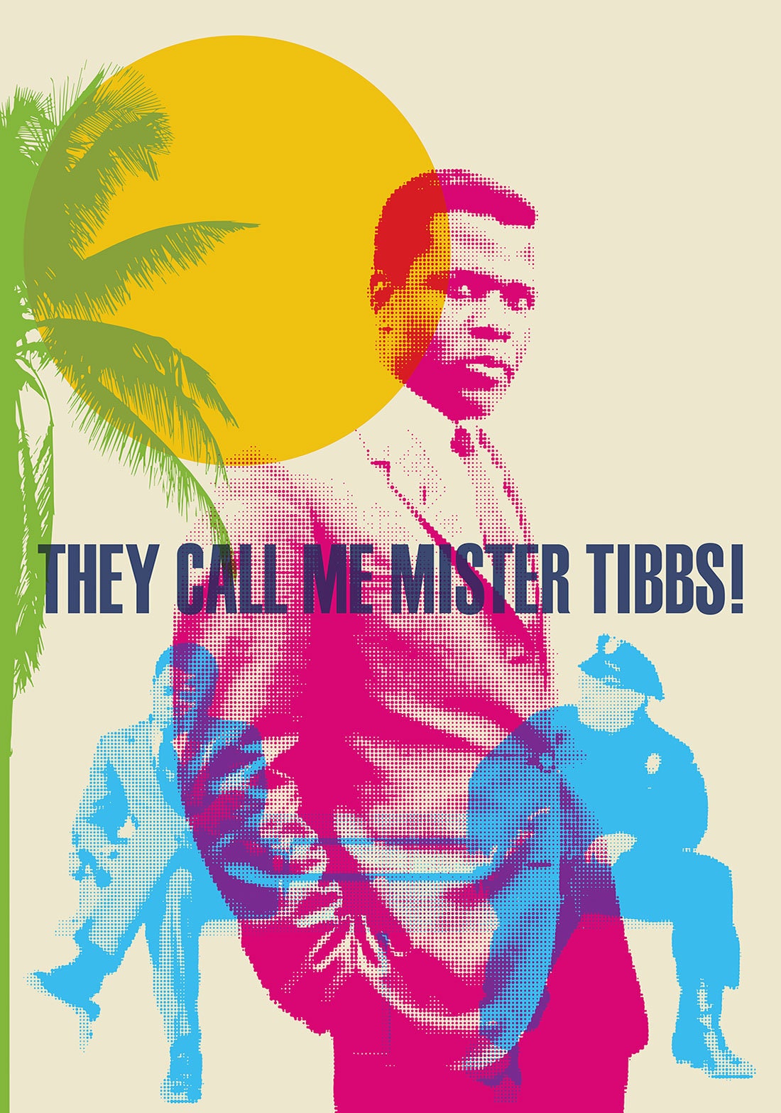 They Call Me Mr Tibbs, Iconic Movie Graphic Print. - Etsy