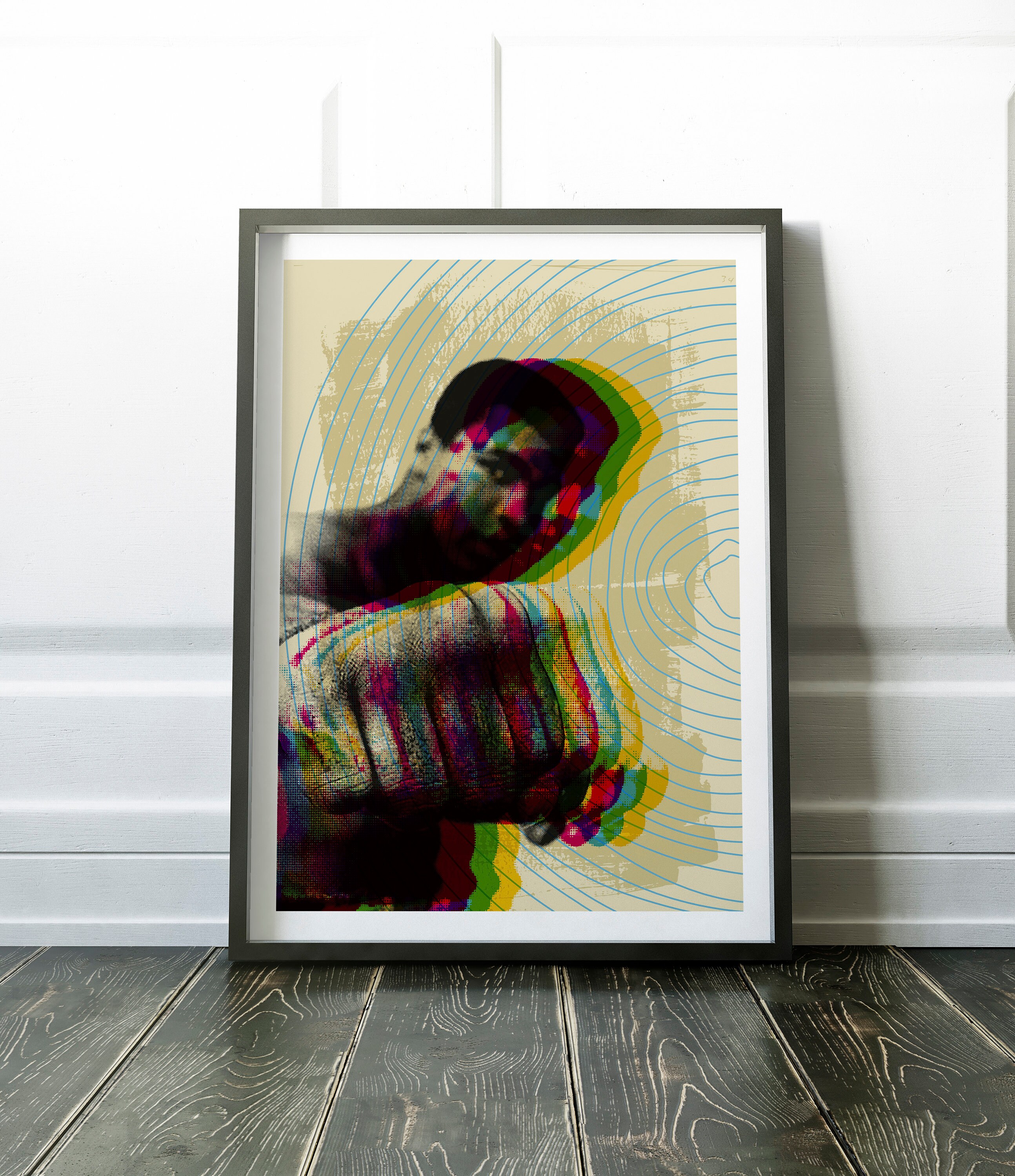 Muhammad Ali, Graphic Print - Etsy