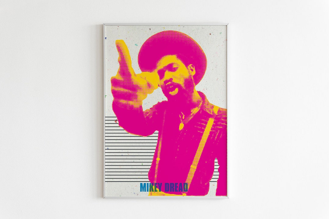 Mikey Dread, Reggae Graphic Poster Print. - Etsy