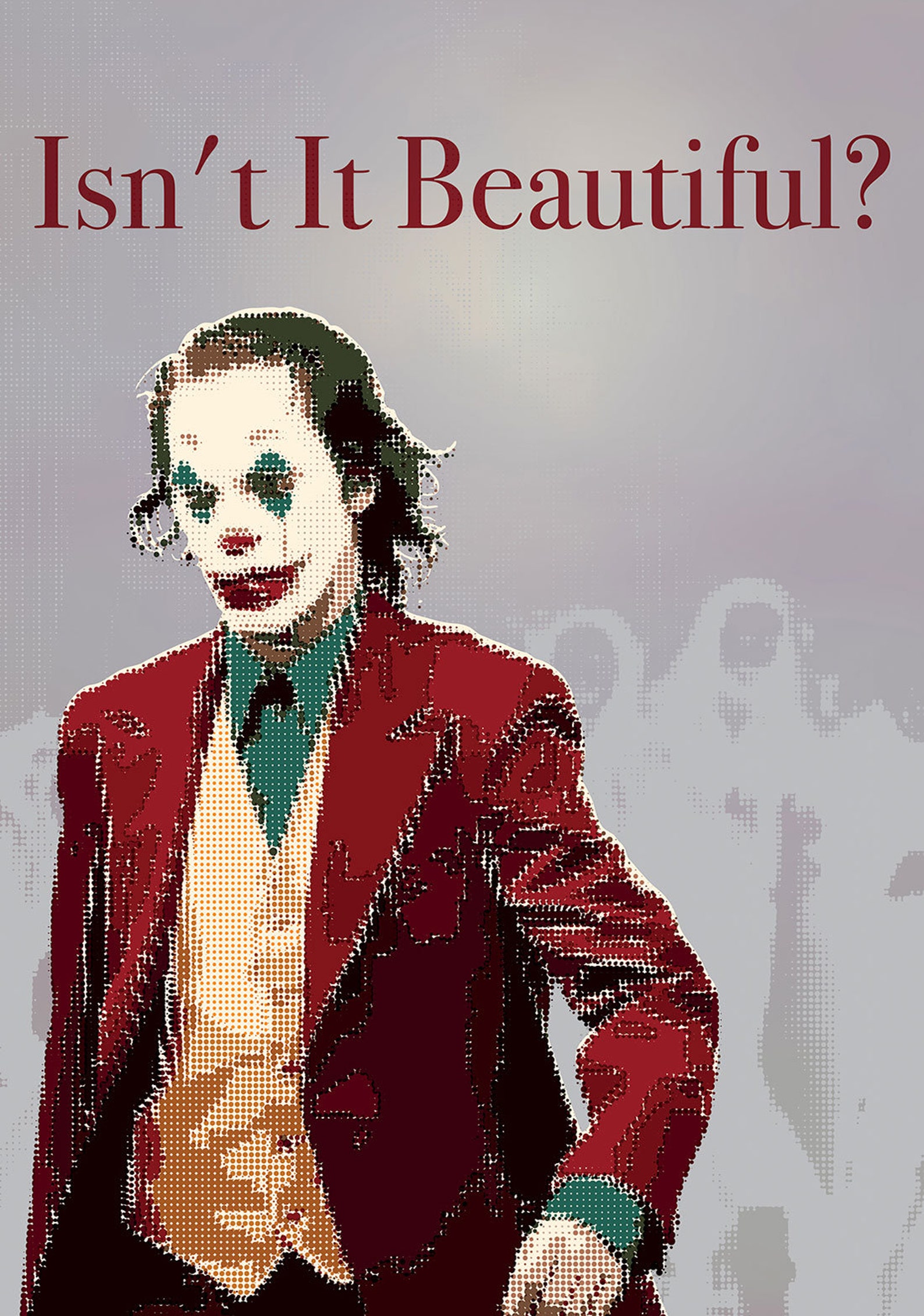 Joker Iconic Movie Graphic Print. - Etsy