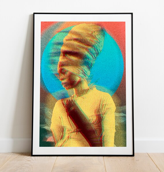 Erykah Badu Soul Icon Graphic Print - Etsy