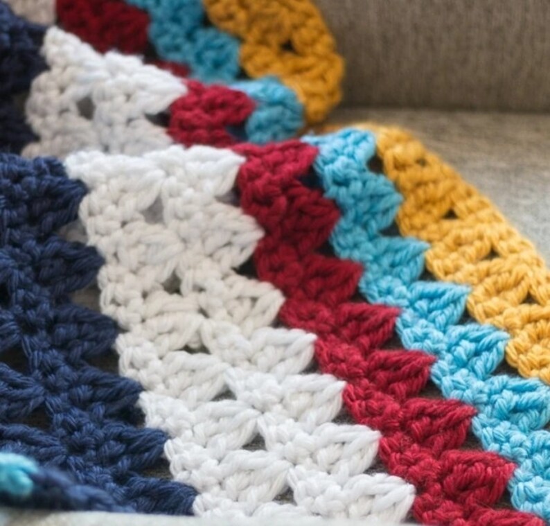 Blanket Crochet Pattern - Etsy