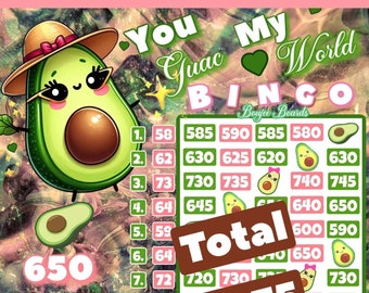 300 Every Row Bamm Bamm and Pebbles Bingo - Etsy