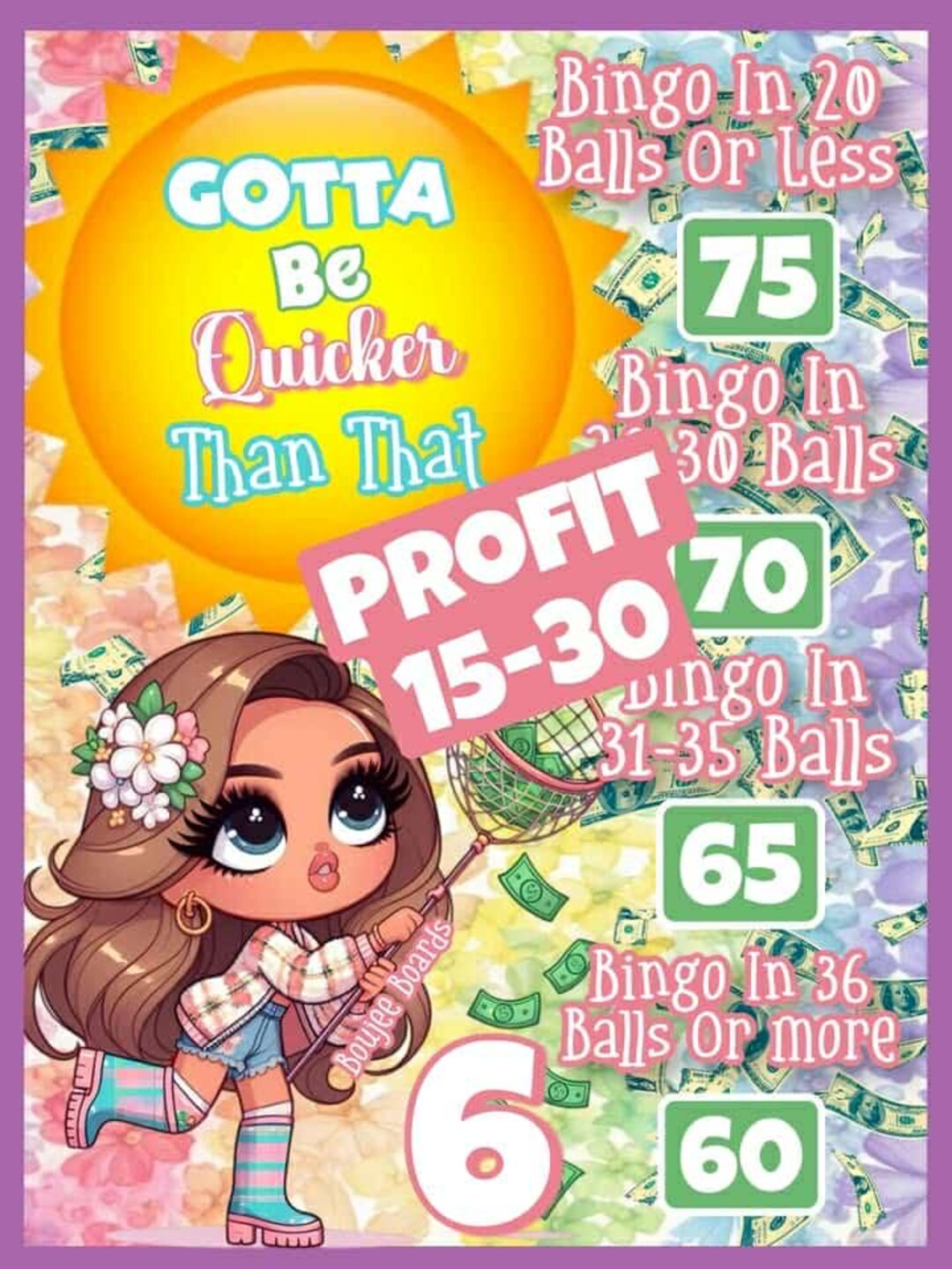 Gotta Be Quicker, (6) Pick Your Prize, Twist, Downloadable Bingo ...