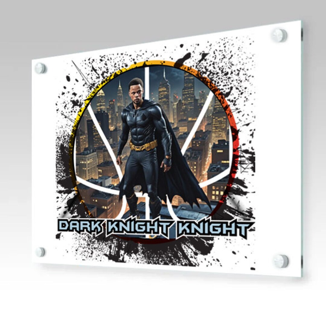 Steph Curry Night Night Acrylic Sign Nba Acrylic Poster, Golden State ...