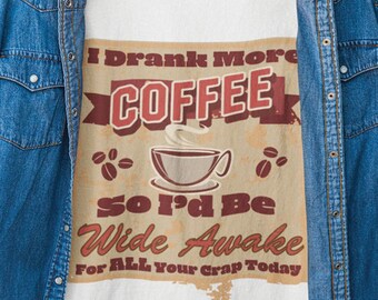 Funny Coffee Gift. Coffee Drinker Gift. Coffee Lover Gift. Coffee ...