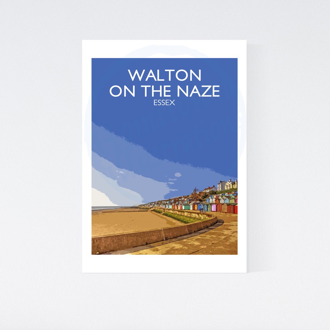 Walton on the Naze, Essex - A4 and A3 Wall Art Prints - Etsy UK