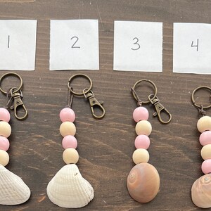 Coastal Inspired Keychains - Etsy