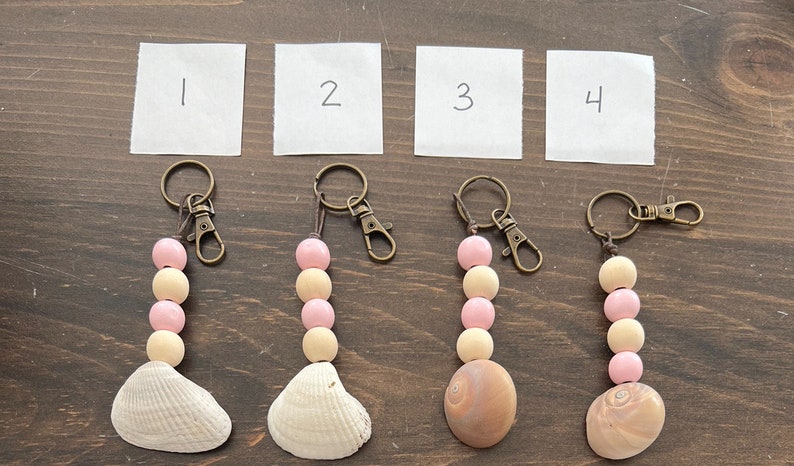 Coastal Inspired Keychains - Etsy