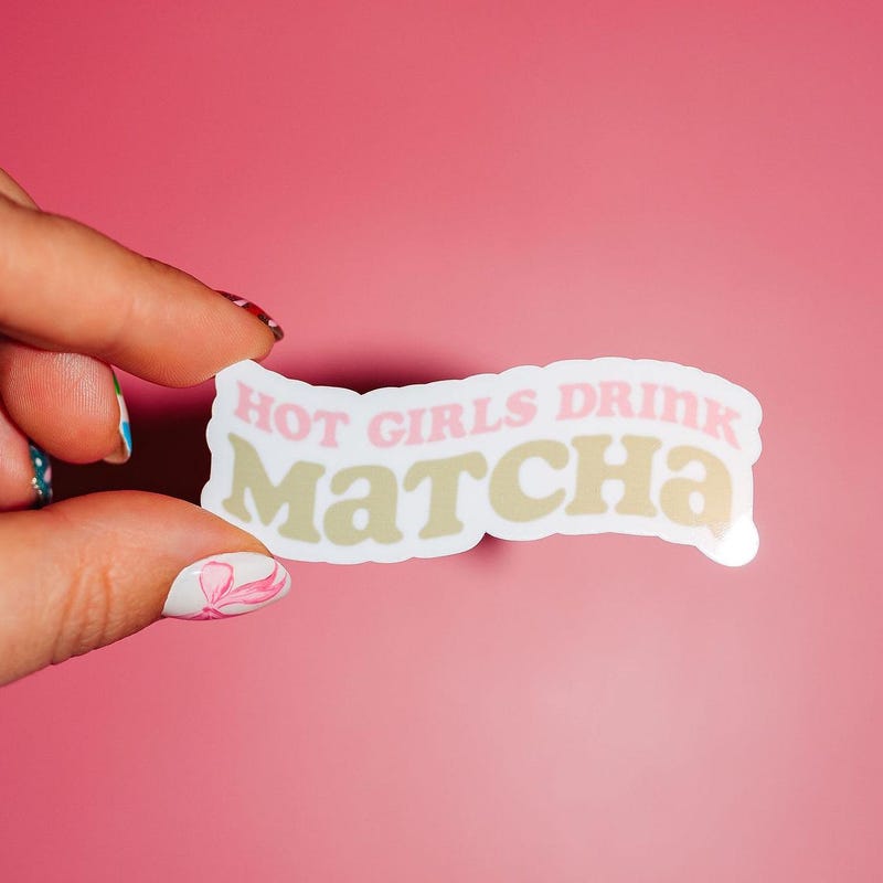 Milk Tea Shop Stickers - Etsy