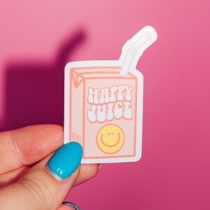 Little Juice Box Sticker, Self Love Juice, Bad Bitch, Happy Juice ...