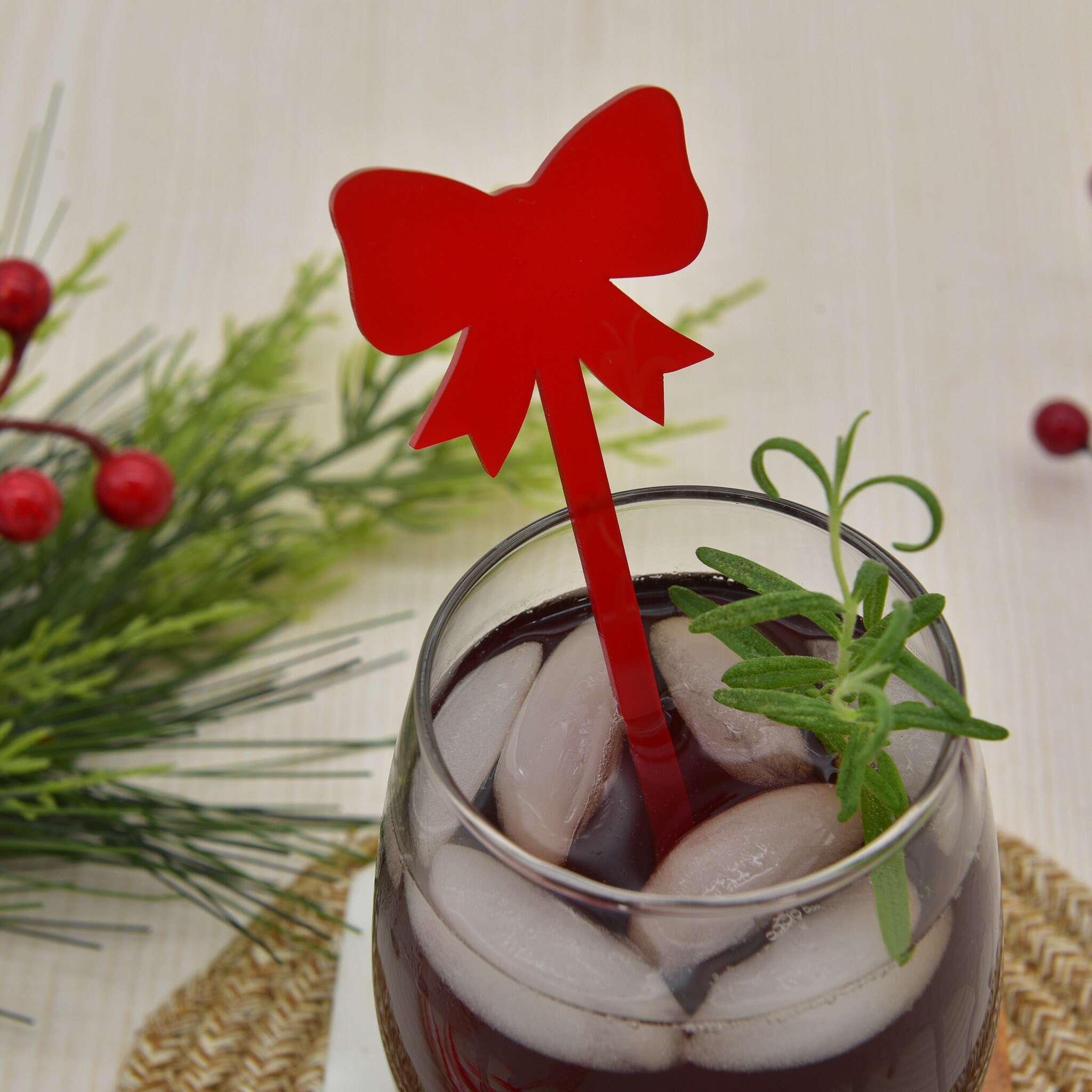 Christmas Cocktail Stirrers, Christmas Stir Sticks, Drink Stirrers ...