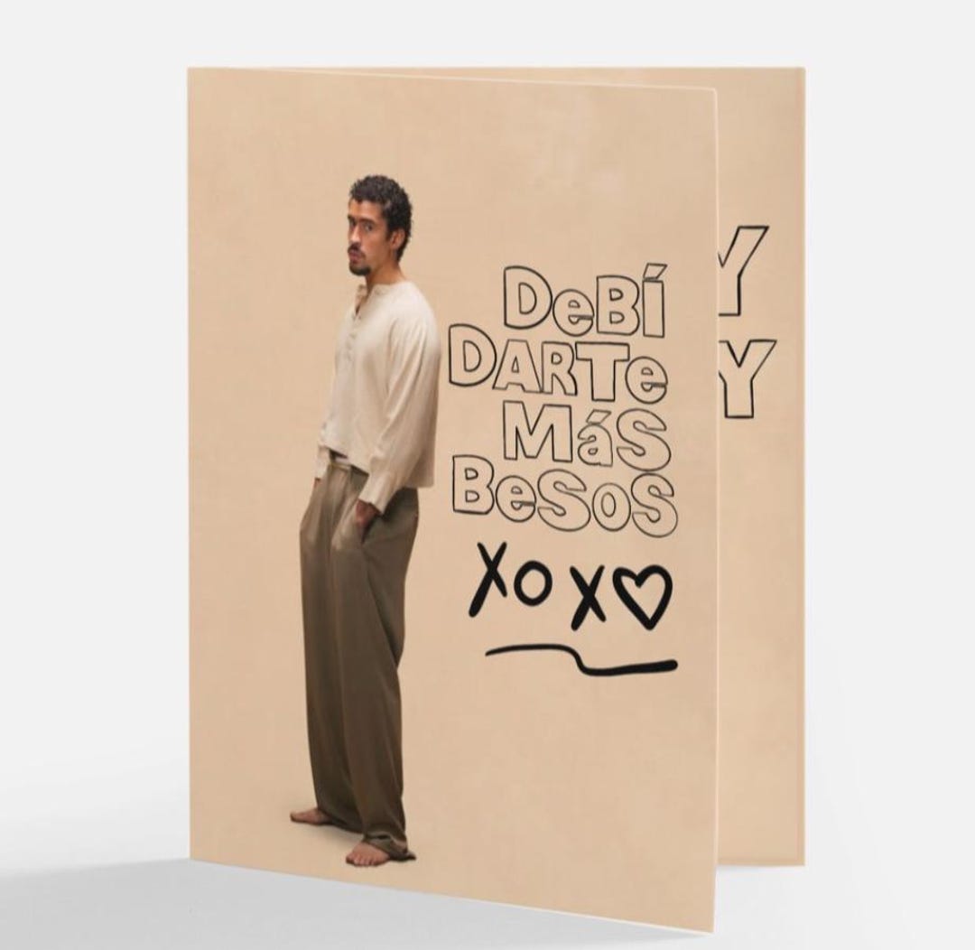 BAD BUNNY Vday Cards - Etsy