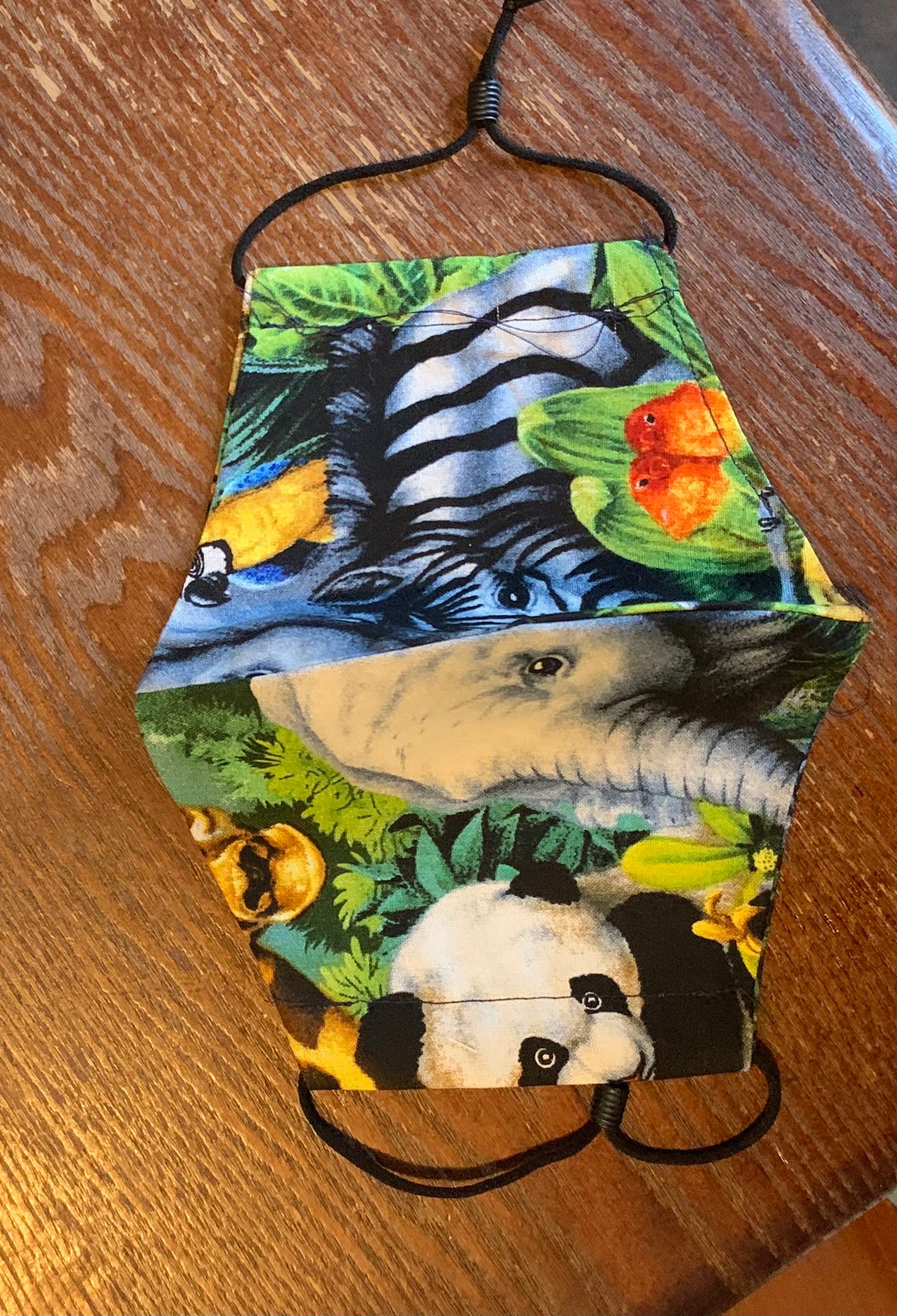 Máscara de niño de animales de la selva | Etsy